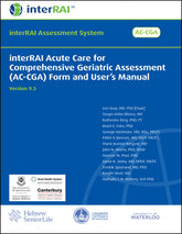 Comprehensive Assessment Instruments – interRAI Print Catalog