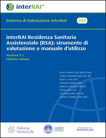 Long-Term Care Facilities (LTCF) – interRAI Print Catalog